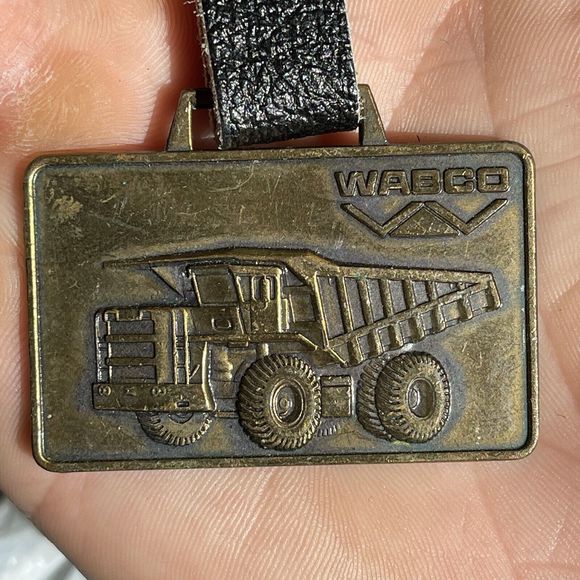 Wabco | Accessories | Vintage Brass Wabco Front End Loader Pocket Watch ...